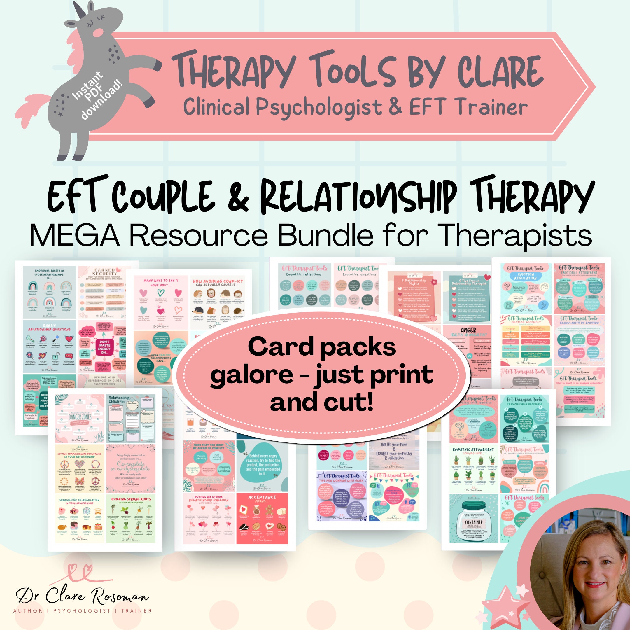 EFT Couples & Relationship Therapy Resource Bundle - Etsy