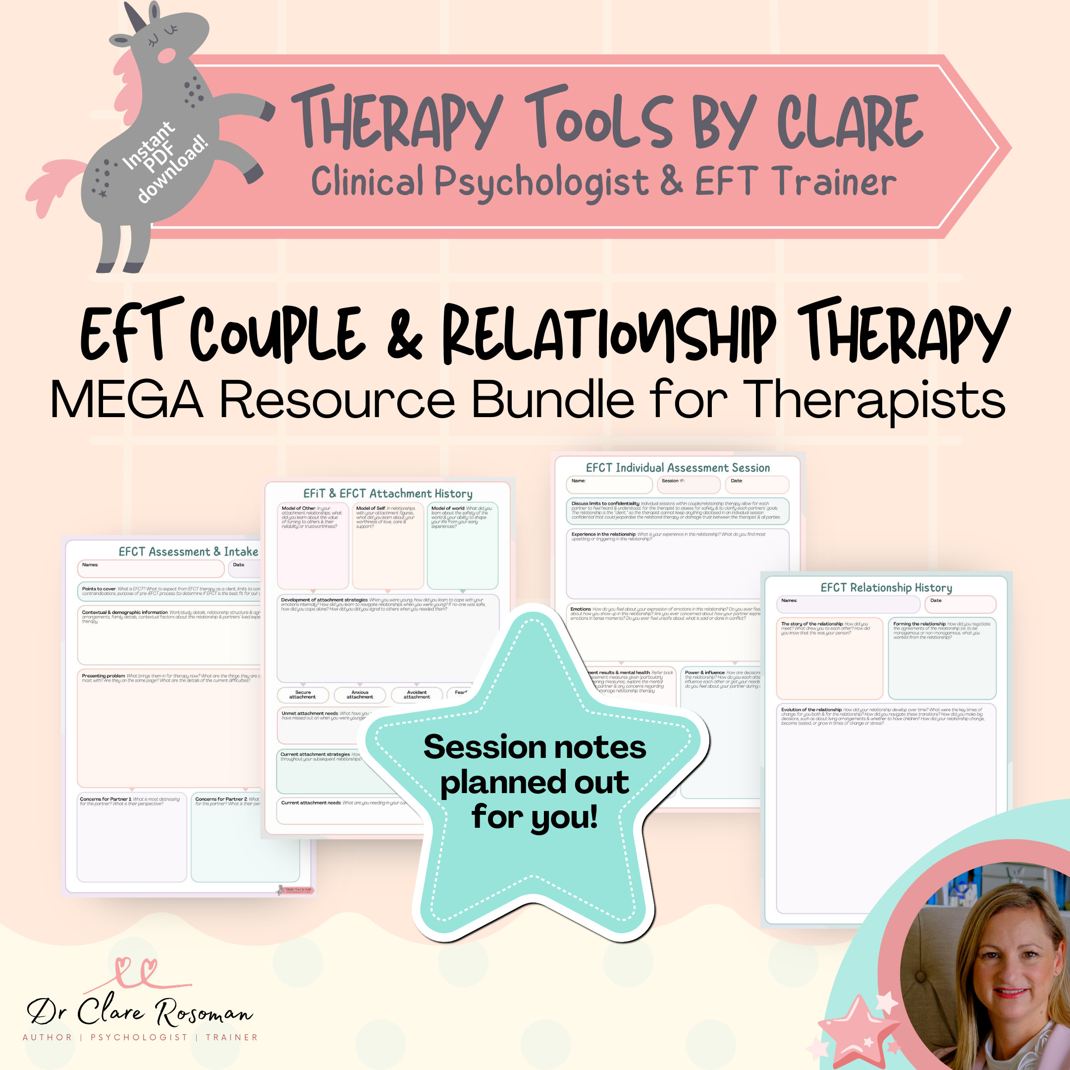 EFT Couples & Relationship Therapy Resource Bundle - Etsy