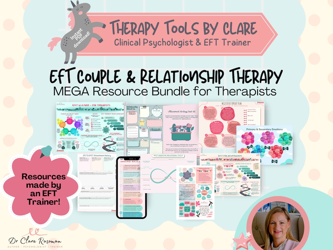 EFT Couples & Relationship Therapy Resource Bundle - Etsy