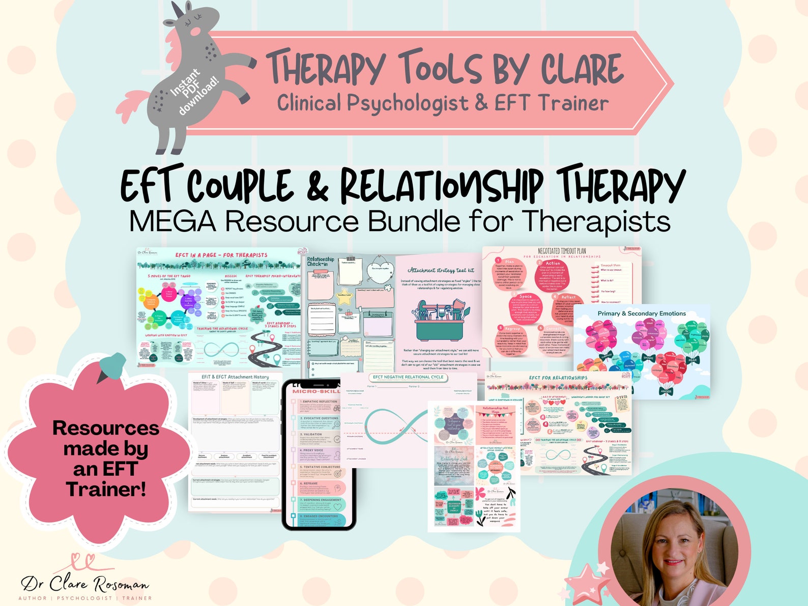 EFT Couples & Relationship Therapy Resource Bundle - Etsy