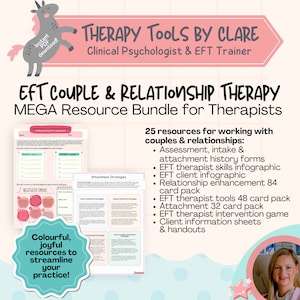 EFT Couples & Relationship Therapy Resource Bundle - Etsy