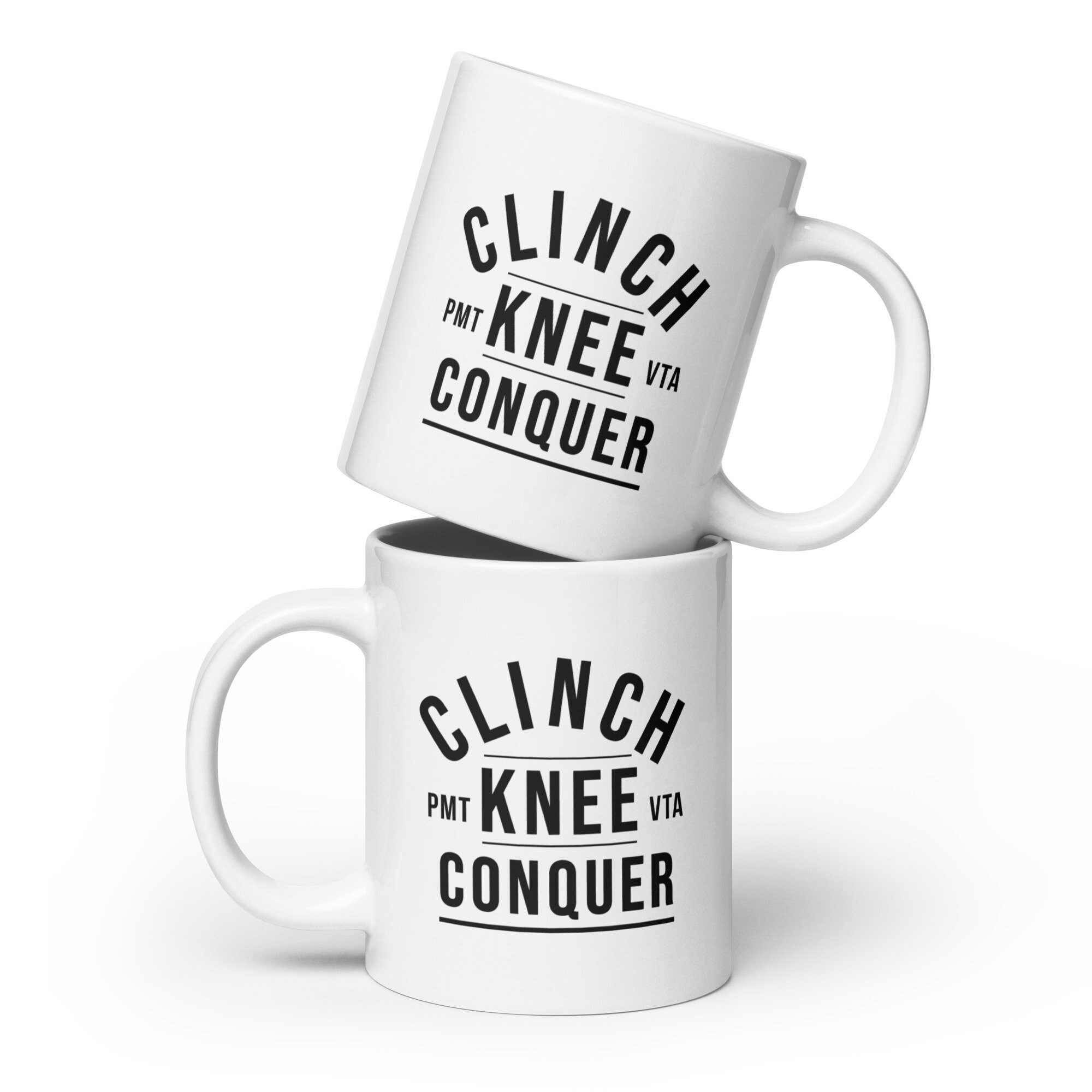 Clinch Knee Conquer: Vintage Muay Thai Warrior Path White Coffee Mug - Etsy