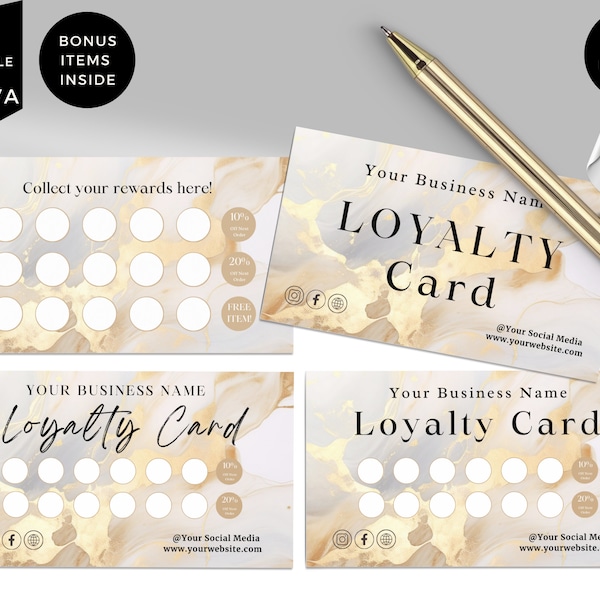 Loyalty Card - Etsy