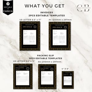 Editable Small Business Templates, Canva Branding Package, DIY Business ...