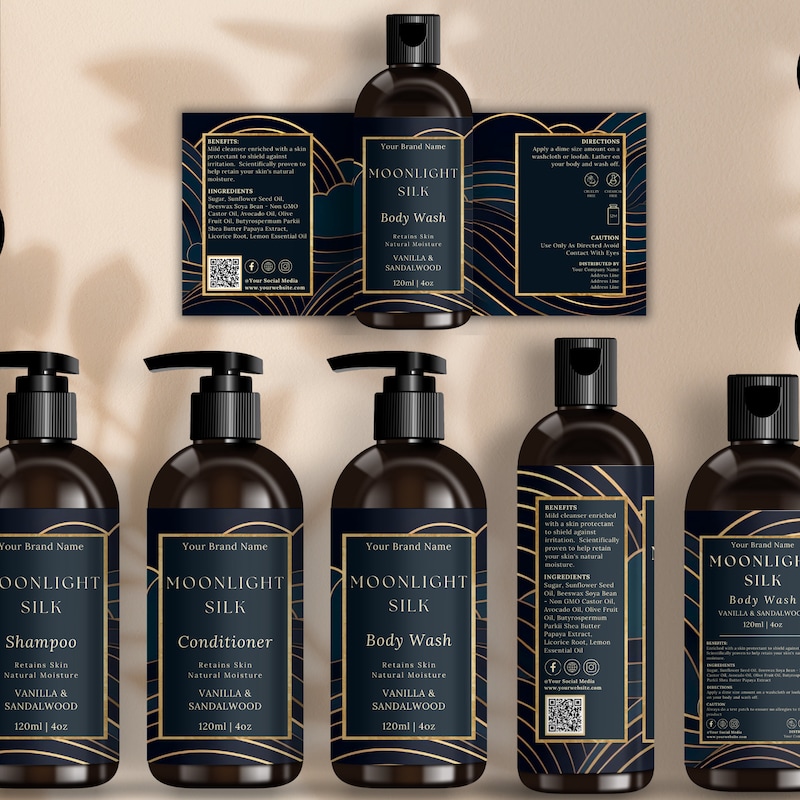Shampoo Bottles - Etsy
