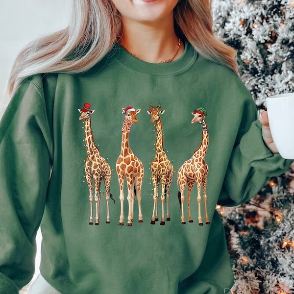 Giraffe Sweatshirt - Etsy