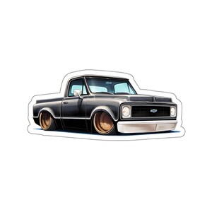 Chevy C10 Pickup Truck Sticker 4 Different Sizes to Choose From - Etsy