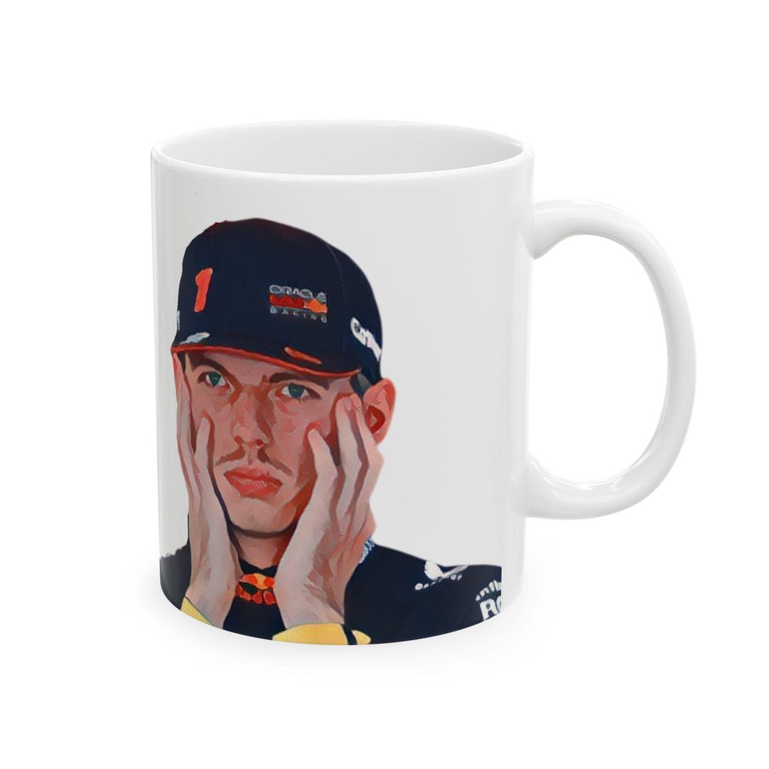 Max Verstappen F1 Funny Quote Ceramic Mug, Team Radio Cup, Formula 1 ...