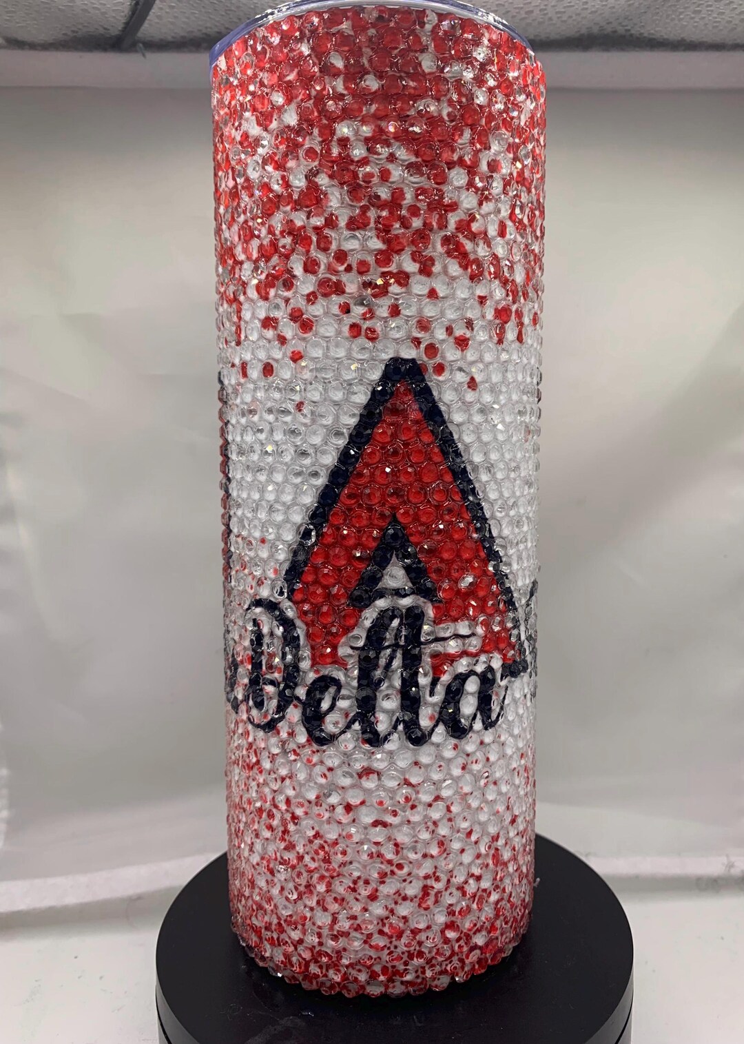 Delta Sigma Theta Rhinestone Tumbler - 20oz Sorority Cup - Etsy