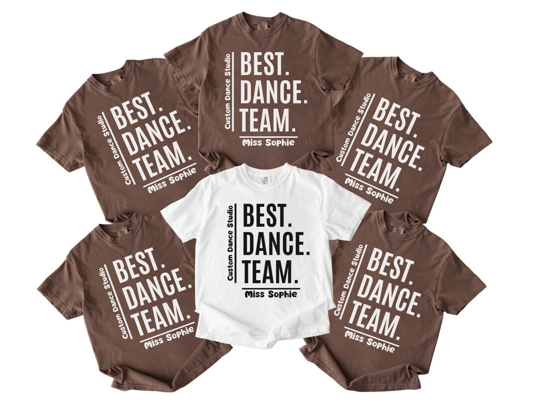 Custom Dance Team Shirt, Dance Studio Shirts, Custom Dance Teacher ...