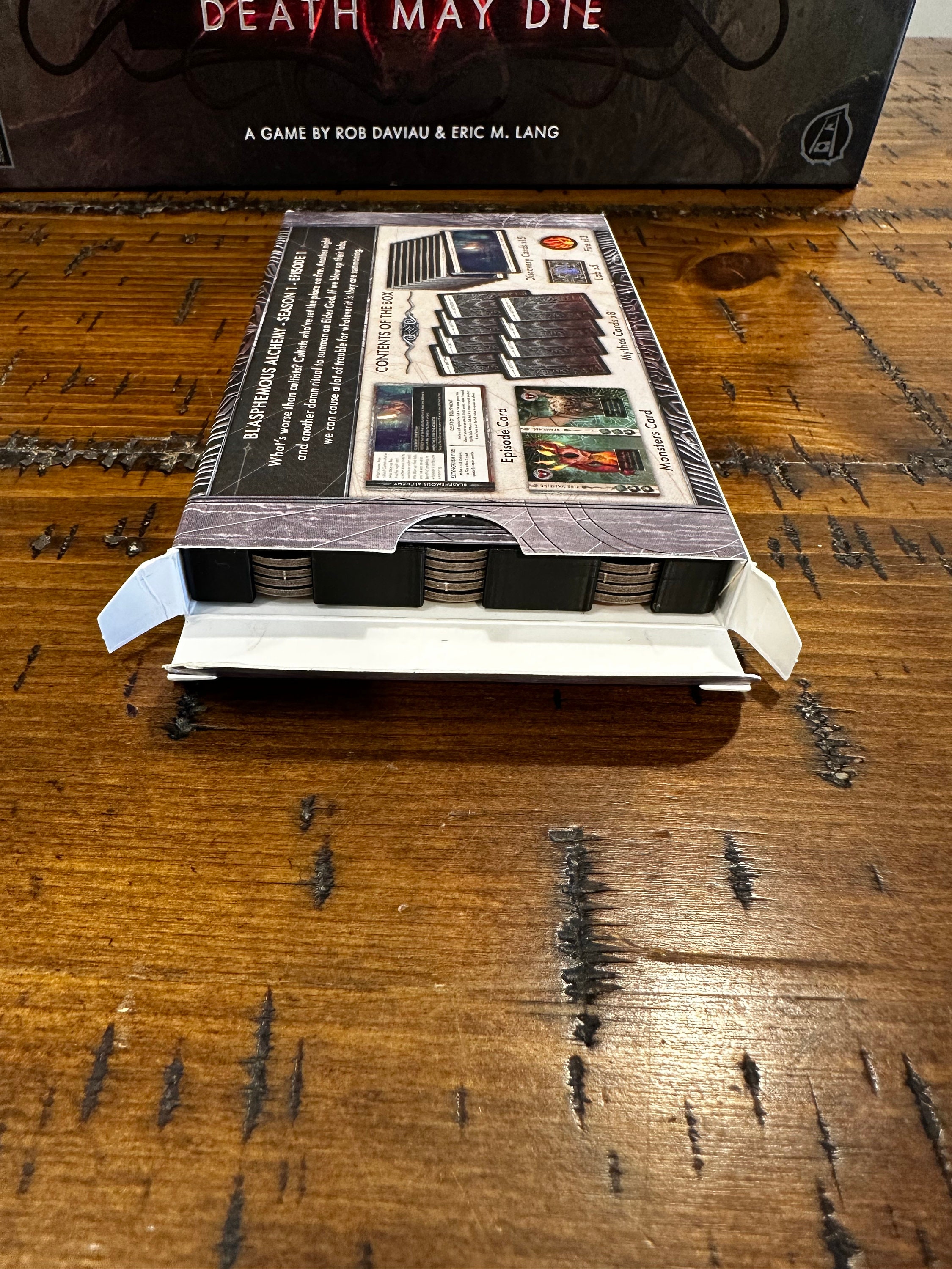 Cthulhu: Death May Die Custom Episode Insert Trays and Organizers for ...