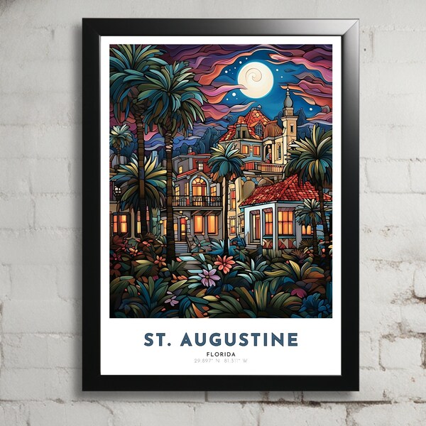 St Augustine Wall Art - Etsy