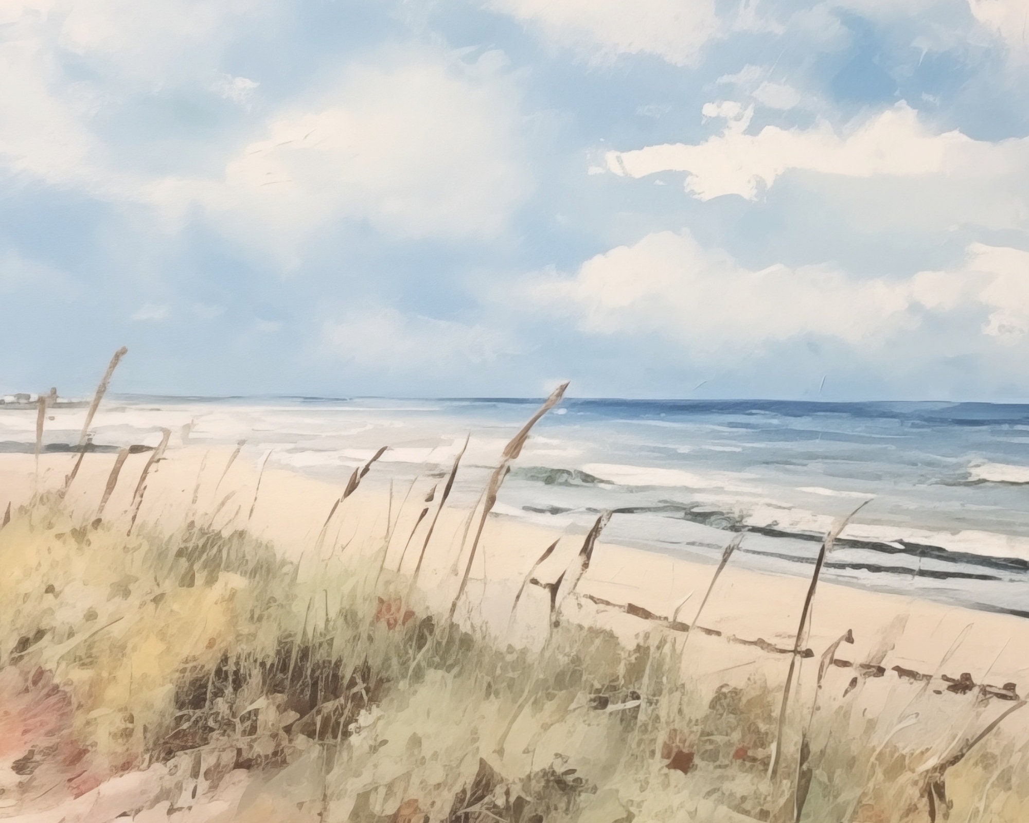 Cape Cod Frame TV Art of Beach Art for Travel Lovers of Summer Mood ...