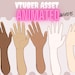 Animated Waving Hands Vtuber Asset (PNG/GIF). - Etsy