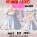 Vtuber Asset Rigged Vtuber Outfit Live2d Rig Clothing Asset Vtuber Clothing Vtuber Dress ...