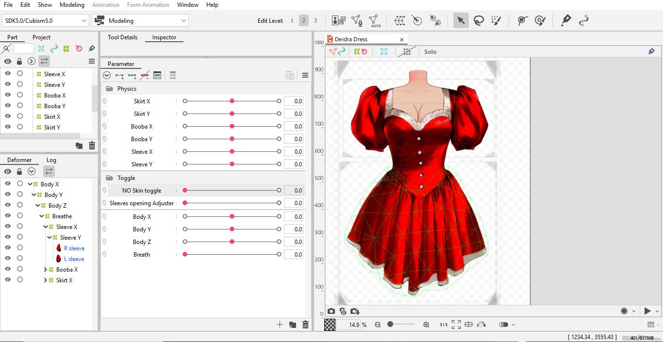 Vtuber Asset Rigged Vtuber Outfit Live2d Rig Clothing Asset Kawaii ...