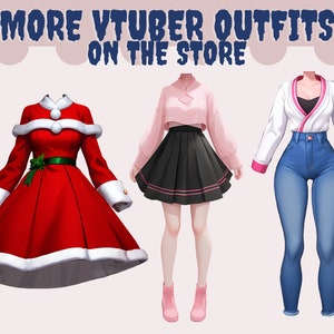 Vtuber Asset - Vtuber Outfit| Clothing Asset| Vtuber Clothing ...