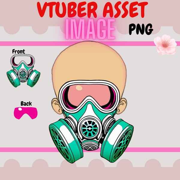 Pngtuber Mask - Etsy