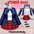 Stylish Vtuber Overalls Outfit Instant Download, PNG Asset Transparent ...