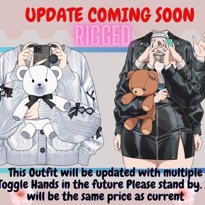 Vtuber Asset - Rigged Vtuber Outfit| Live2d Rig| Clothing Asset| Vtuber ...