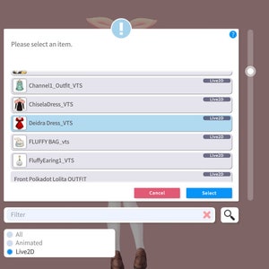 Vtuber Asset - Rigged Vtuber Outfit| Live2d Rig| Clothing Asset| Kawaii ...