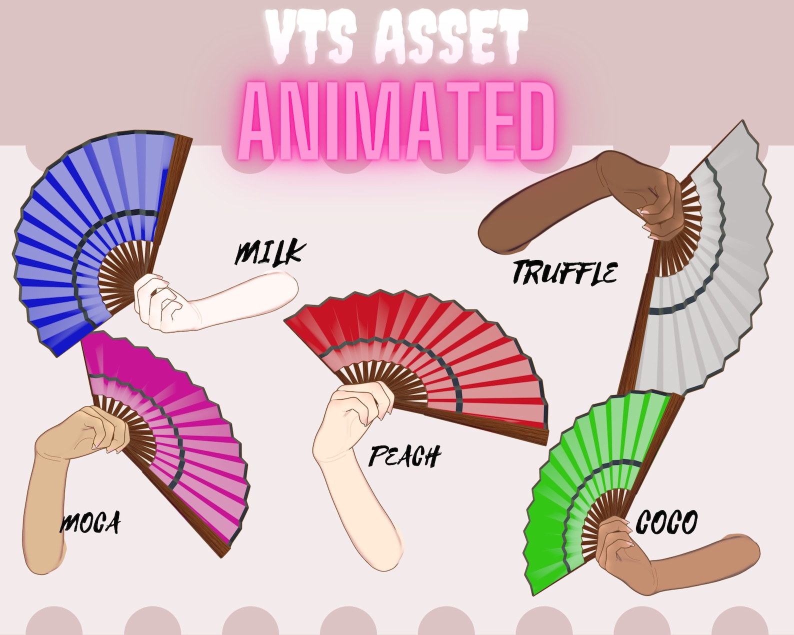 Custom Animated Vtuber Hand Asset: Twitch Accessory. - Etsy