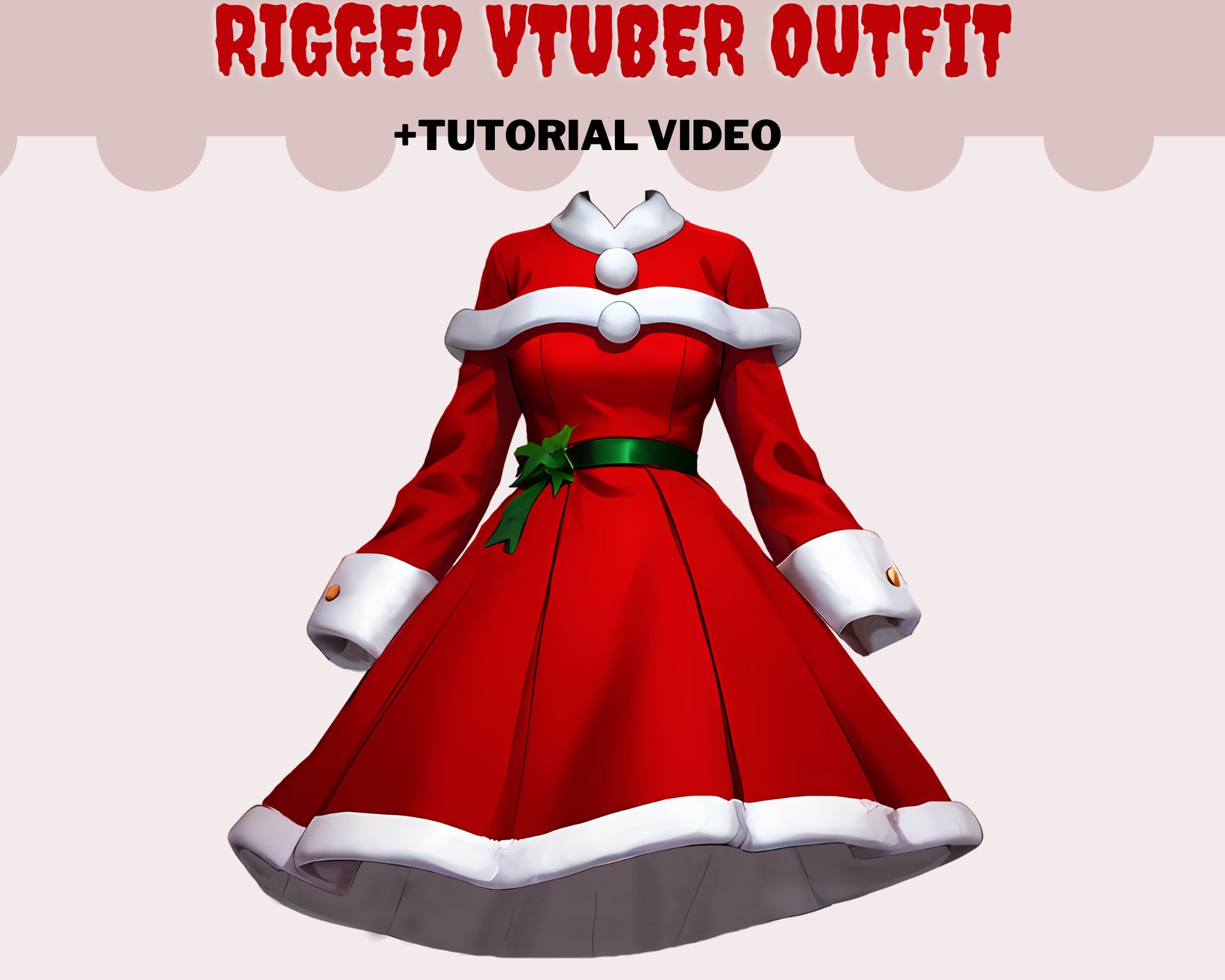 Vtuber Asset Rigged Vtuber Outfit Clothing Asset Vtuber - Etsy Australia