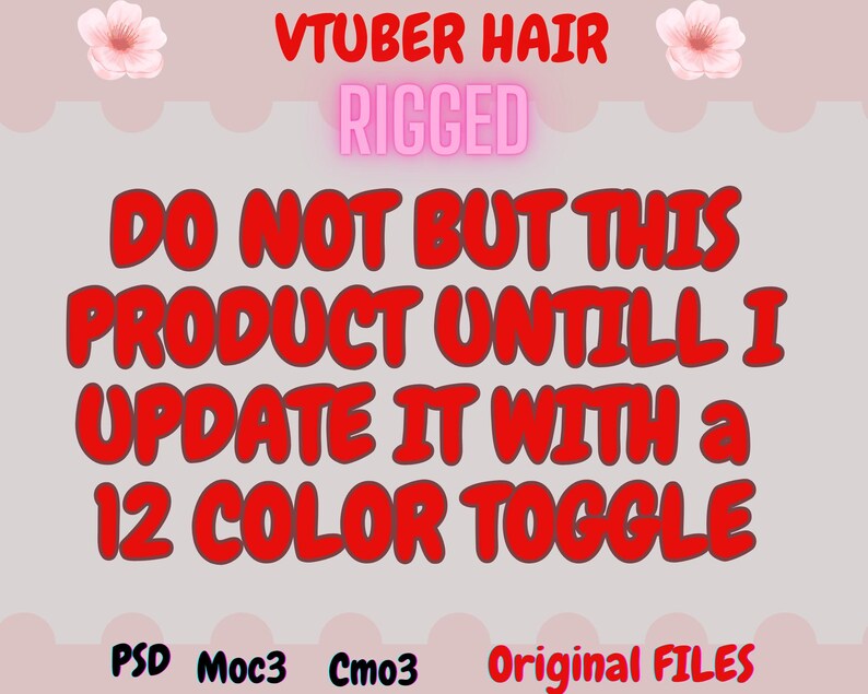 Rigged Vtuber Braids: Live2d Hair Asset (PSD, Moc3, Cmo3 Files). - Etsy