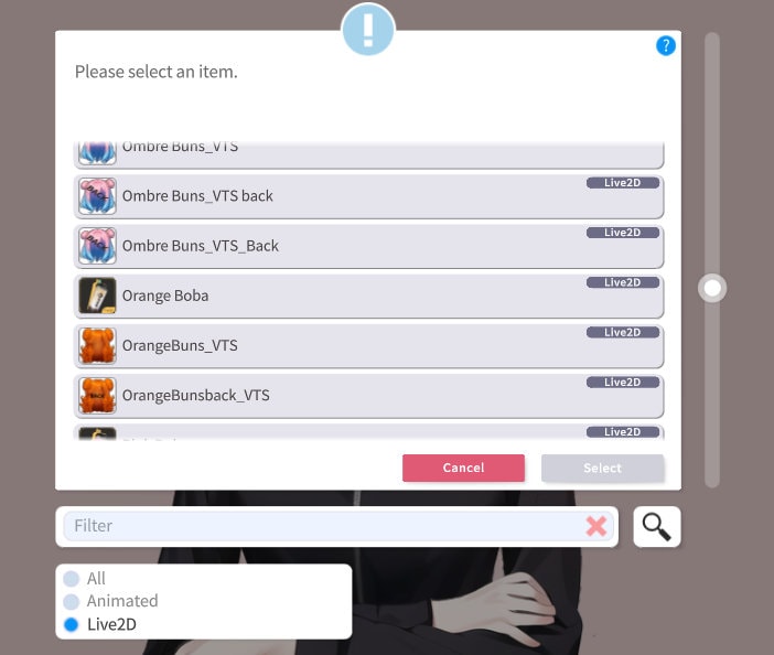 Vtuber Rigged Asset Vtuber Hair Orange Buns Live2d Asset Transparent ...