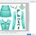 Channel1 rigged Vtuber Asset Outfit Live2d Rig Clothing Asset Vtuber Clothing Vtuber Dress ...