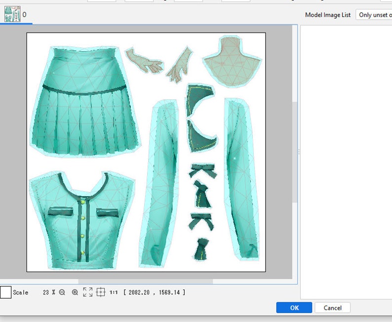Channel1 rigged Vtuber Asset Outfit Live2d Rig Clothing Asset Vtuber ...