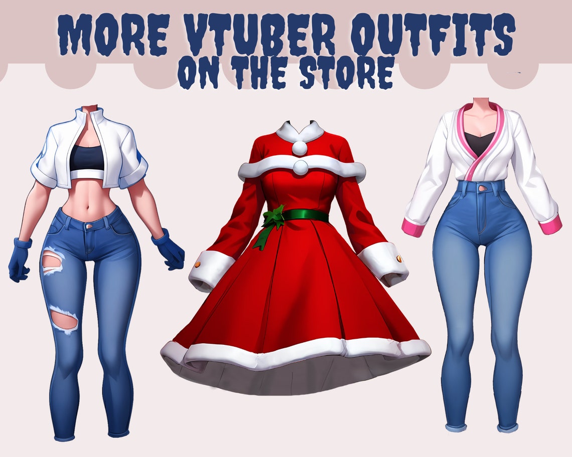 Vtuber Asset 2 Vtuber Outfit Clothing Asset Vtuber Clothing Transparent ...