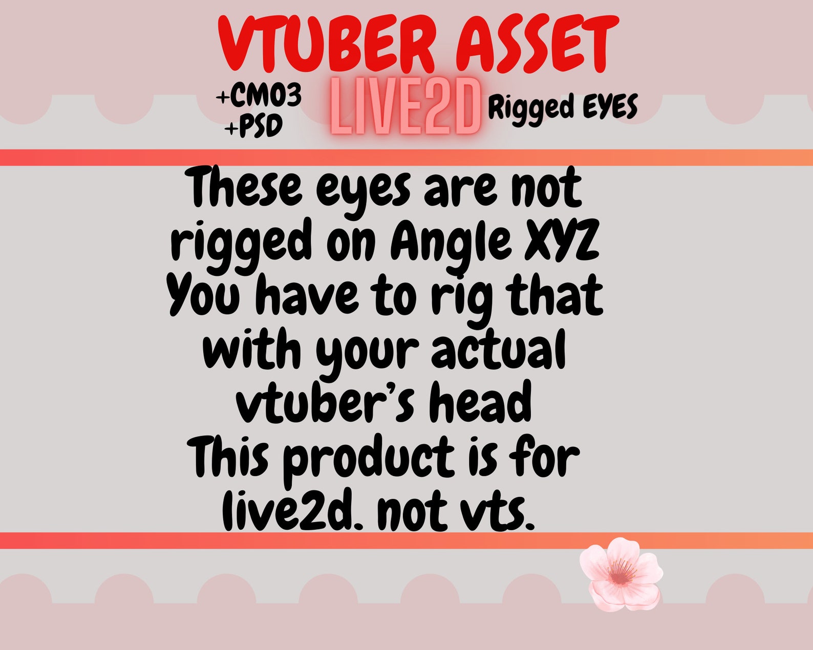 Live2d Eyes - Rigged Vtuber Eyes | Live2d Asset| Psd, Cmo3, Live2d ...