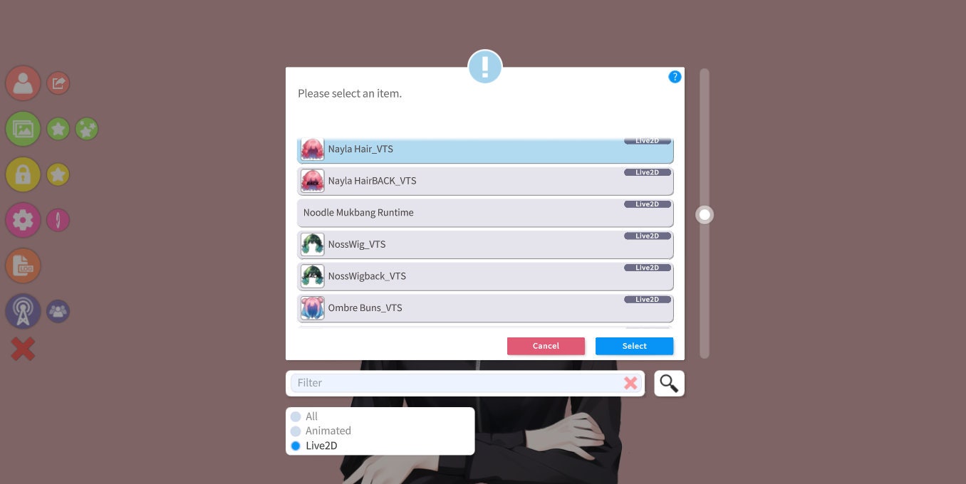 Rigged Vtuber Hair Asset: Live2d, Moc3 Files (PSD, PNG Included). - Etsy