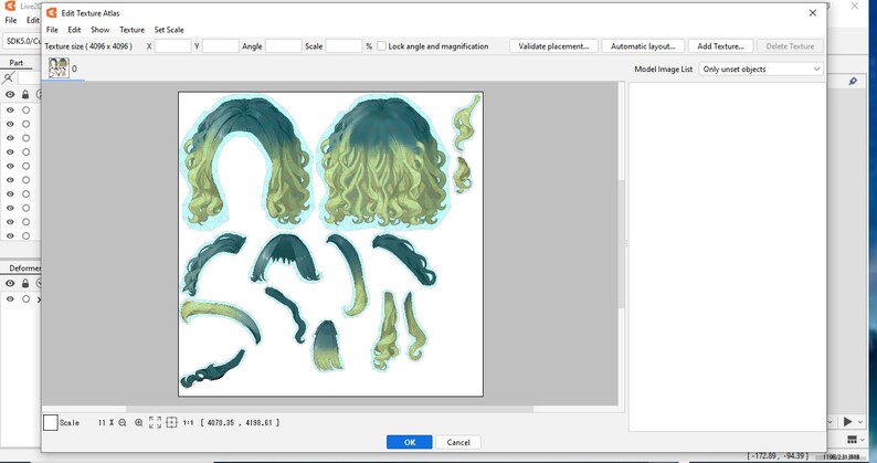 Kawaii Vtuber Asset Rigged Vtuber Hair Live2d Asset Transparent ...