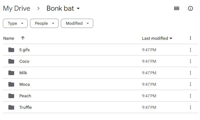 Animated Bat Bonk Vtuber Hand Asset: Twitch Redeem (GIF). - Etsy