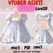 Vtuber Asset Rigged Vtuber Outfit Live2d Rig Clothing Asset Vtuber Clothing Vtuber Dress ...