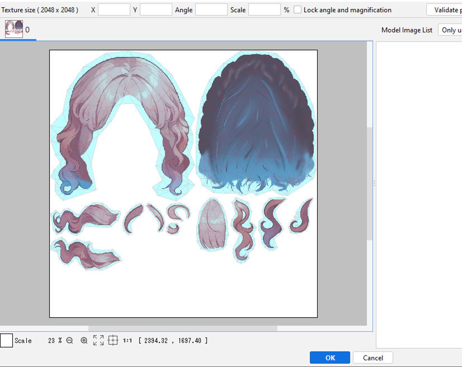Rigged Vtuber Hair Asset: Live2d, Moc3 Files (PSD, PNG Included). - Etsy