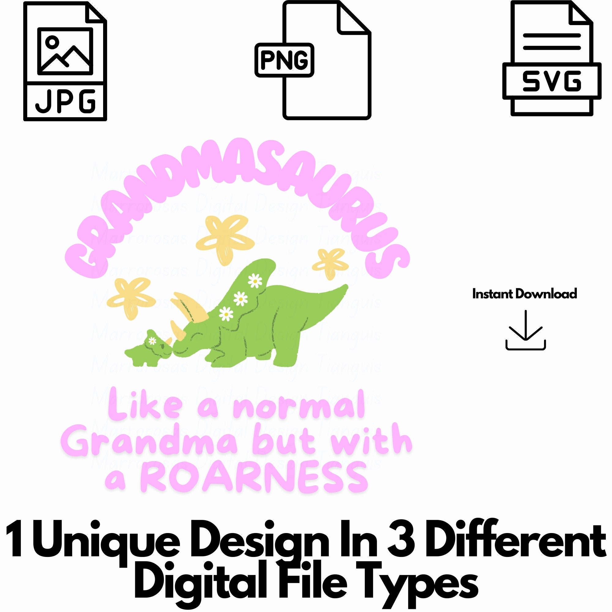 Grandmasaurus Svg,grandma Svg Png,grandmother Love Svg,dinosaur Svg ...