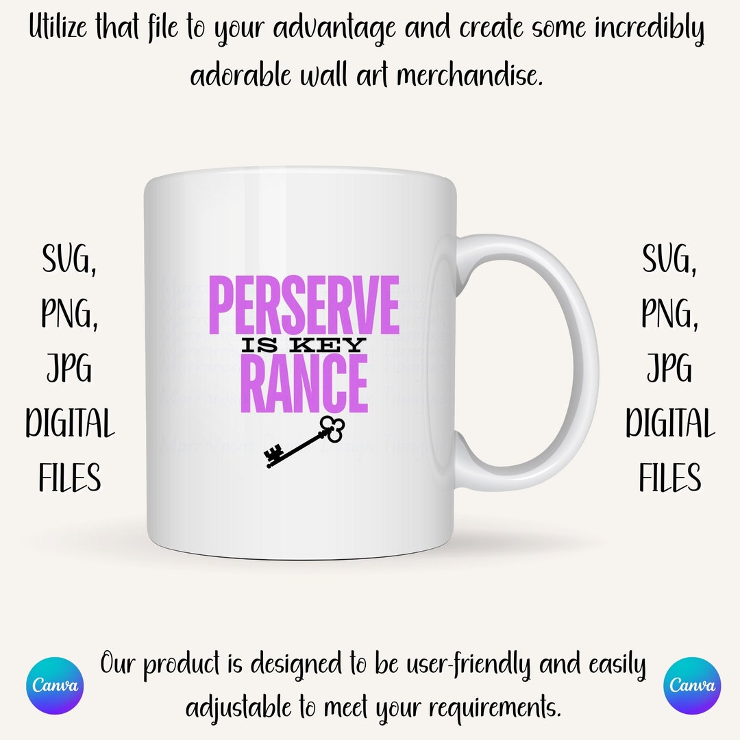 Perseverance is Key Svg L Perseverance Svg L Digital L Key L ...