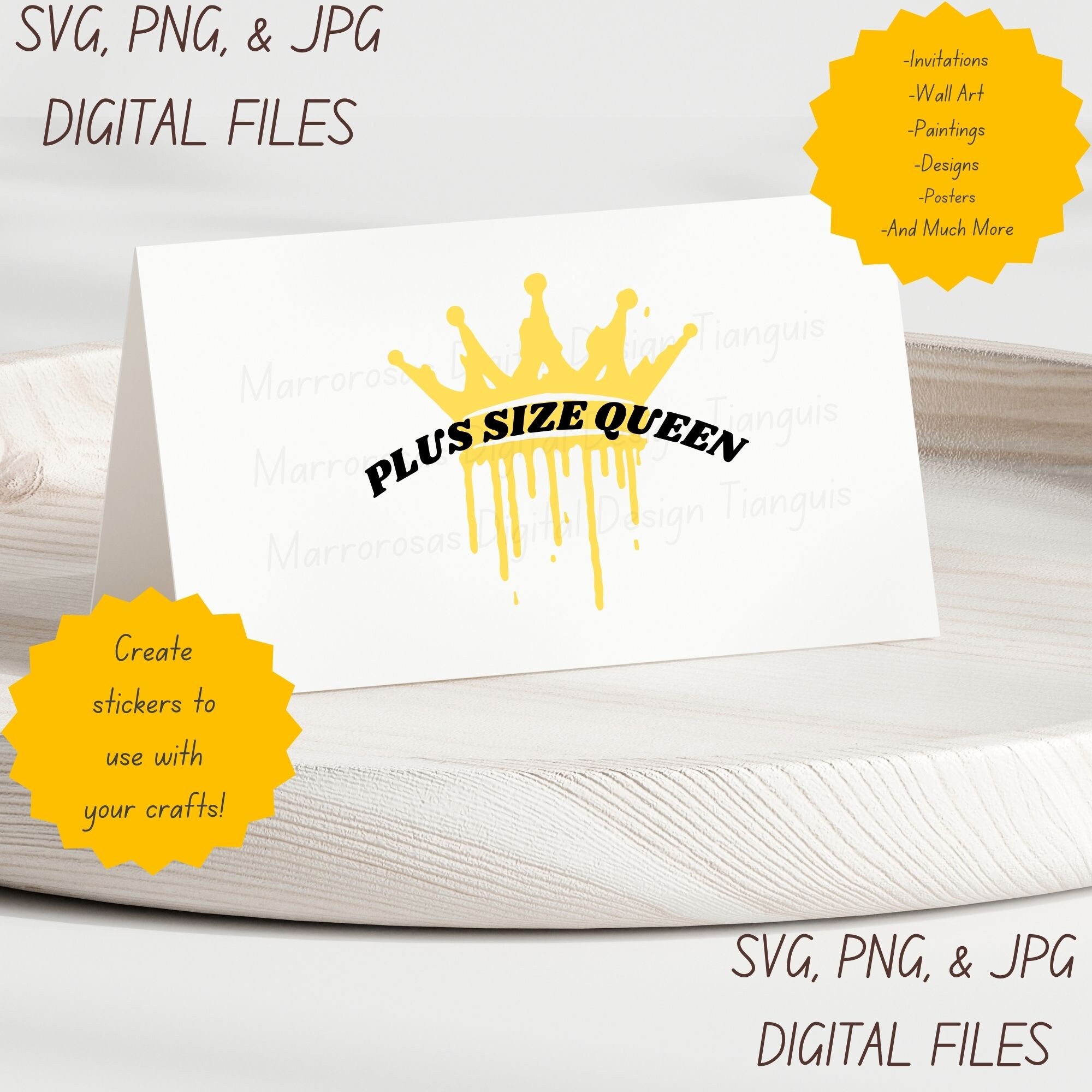 PLUS SIZE QUEEN Svg Latina Svg Plus Size Season Queen Png - Etsy