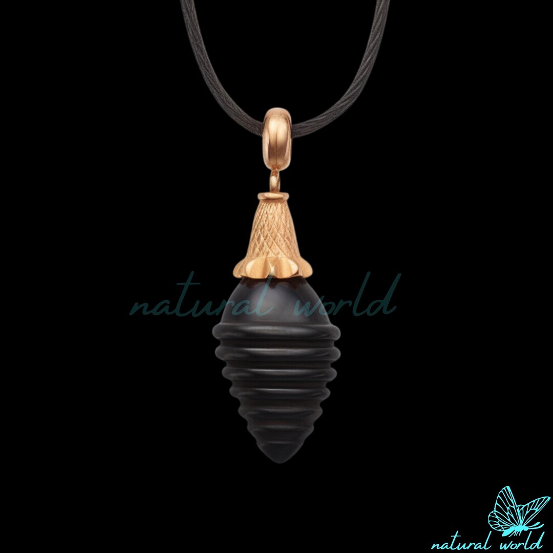 Gemstone Shell Pendant, Designer Shell, Beach Sea Shell Pendant, Gold ...