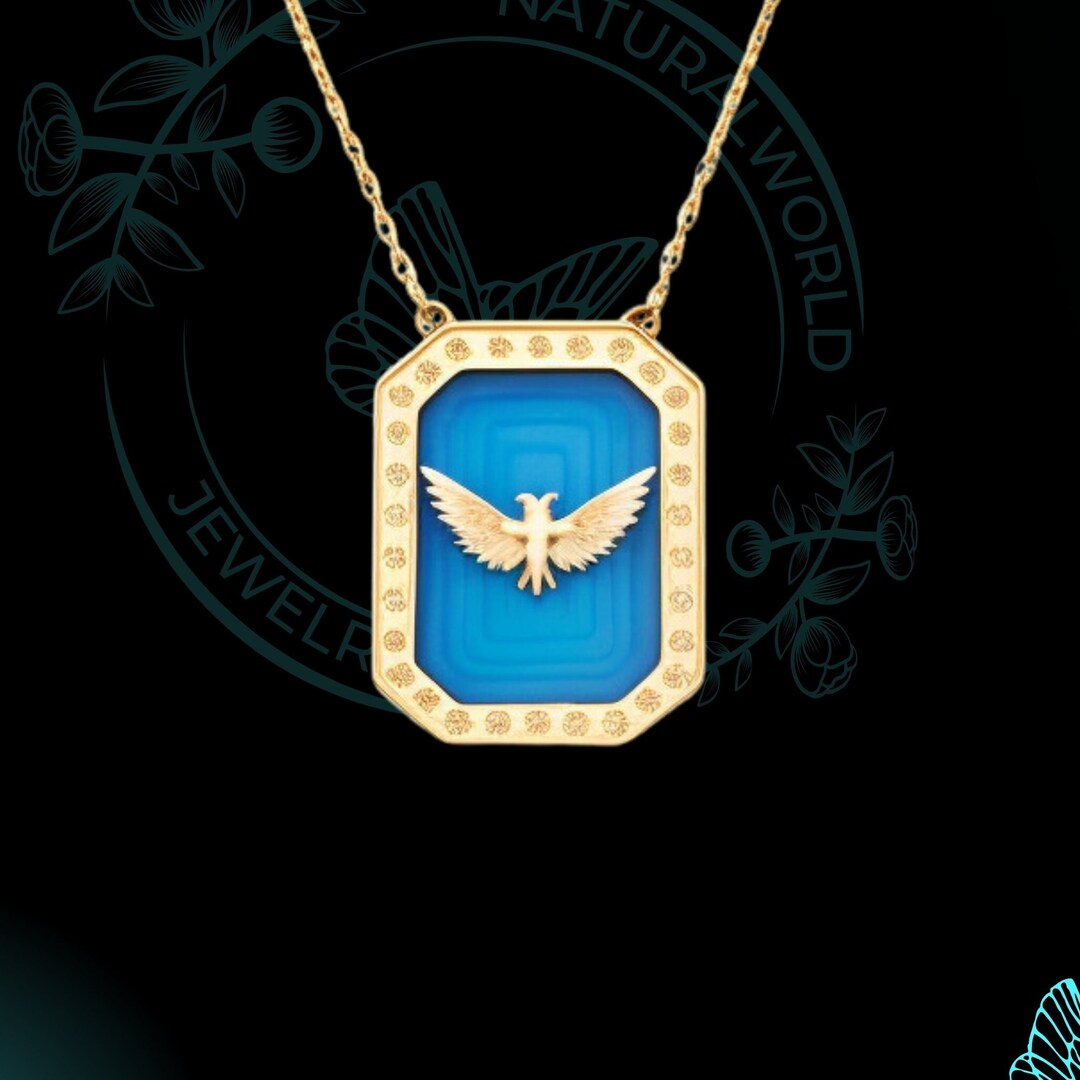 New Design Bird Fly Scapular Sacred Pendant, 925 Silver Sacred Bird ...