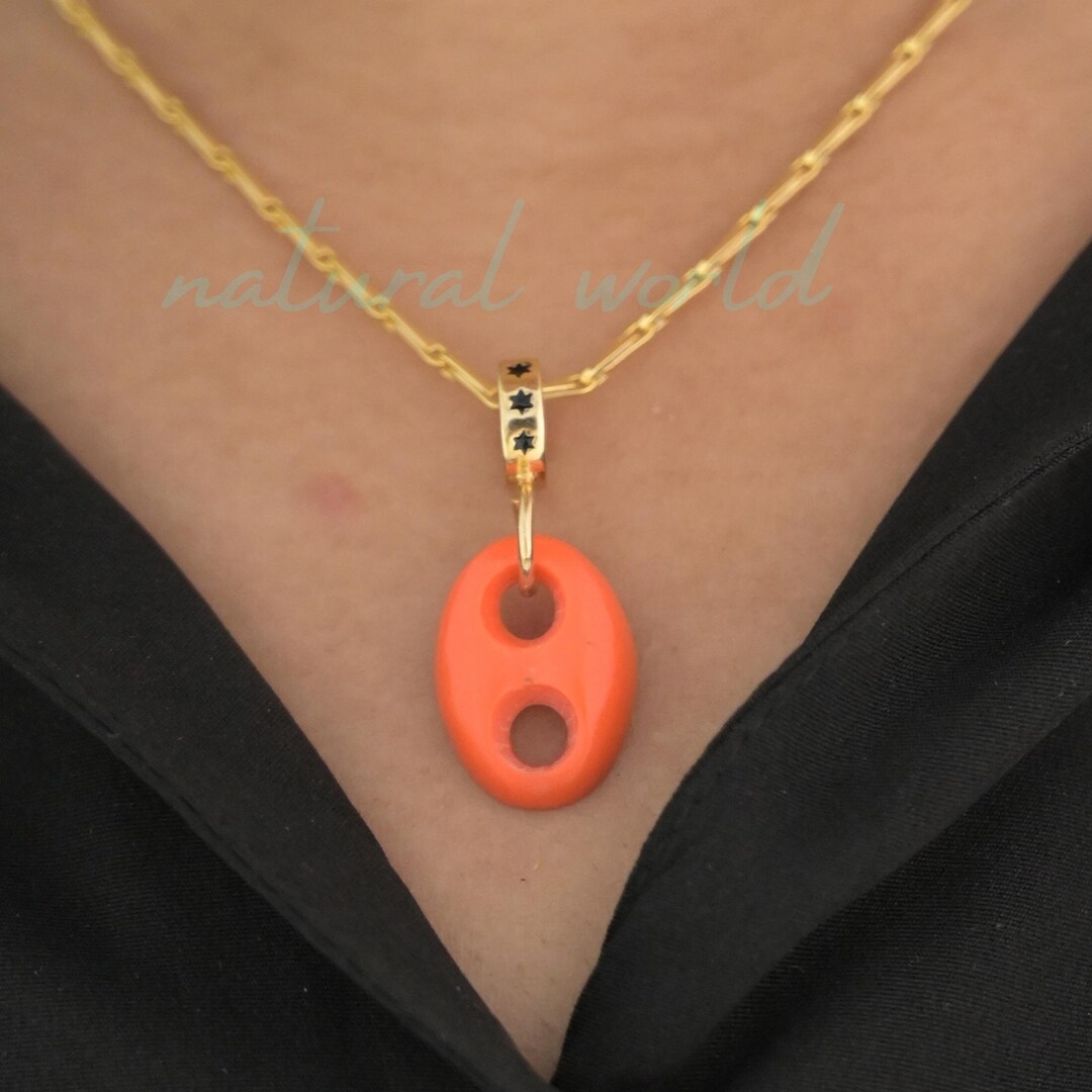 Gemstone Soda Pull Tab Pendant, 925 Silver Coral Soda Pull Tab Charms ...