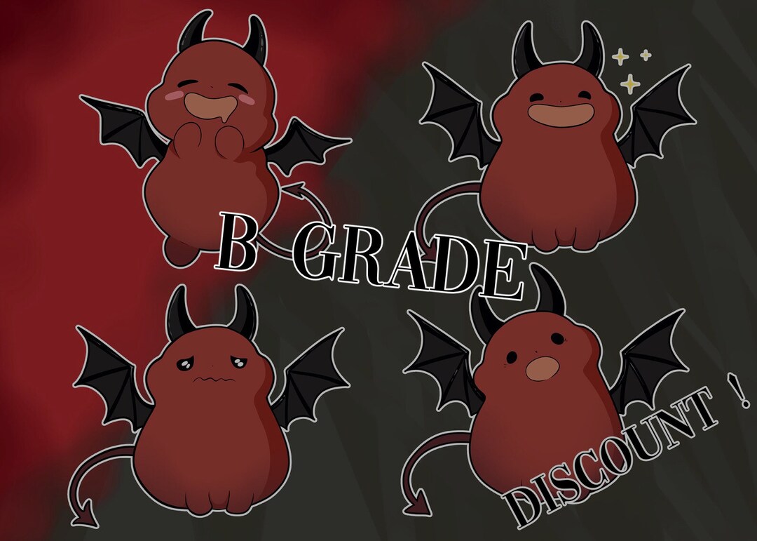 B GRADE Discounted Ppyong Vinyl Stickers What in Hell is Bad Fanart ...
