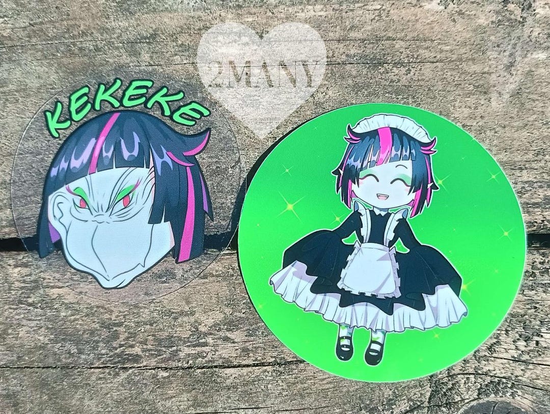 Stickers - Evil and Maid Lilia - Etsy