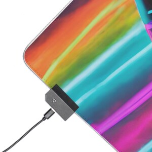 LED Gaming Mouse Pad Controller Neon PC Laptop - Etsy
