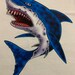 Custom-designed Shark DTF T-shirt - Etsy