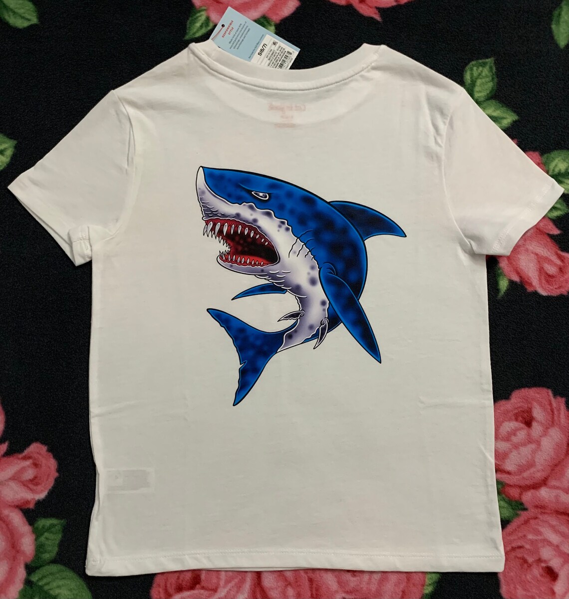 Custom-designed Shark DTF T-shirt - Etsy