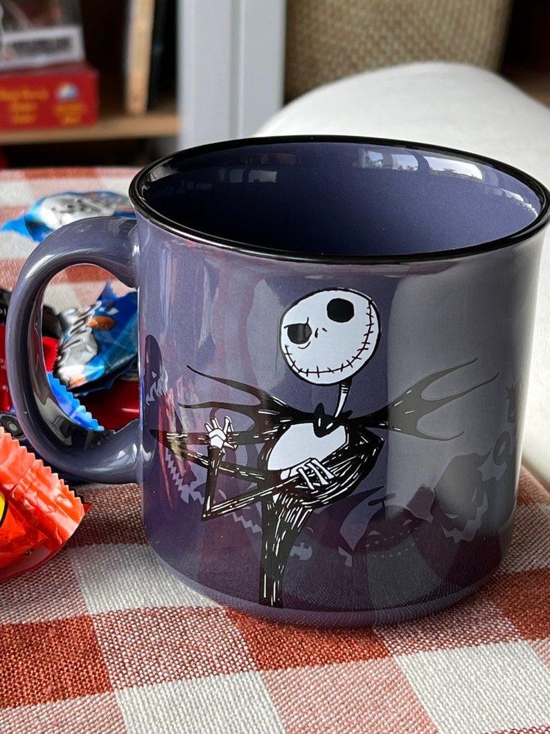 Large Jack Skellington Mug - Etsy